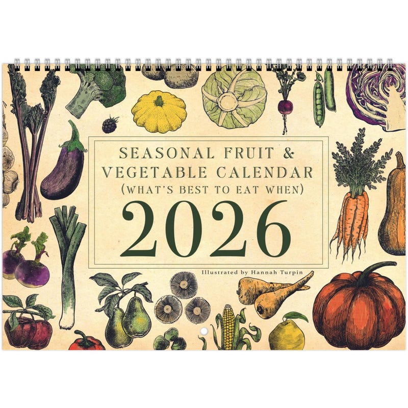 Kitchen 2026 Calendar - Etsy UK