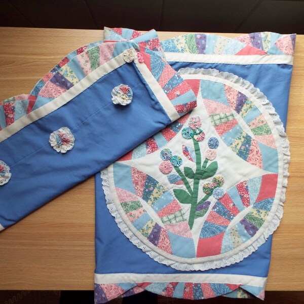 Patchwork Pillowcase - Etsy