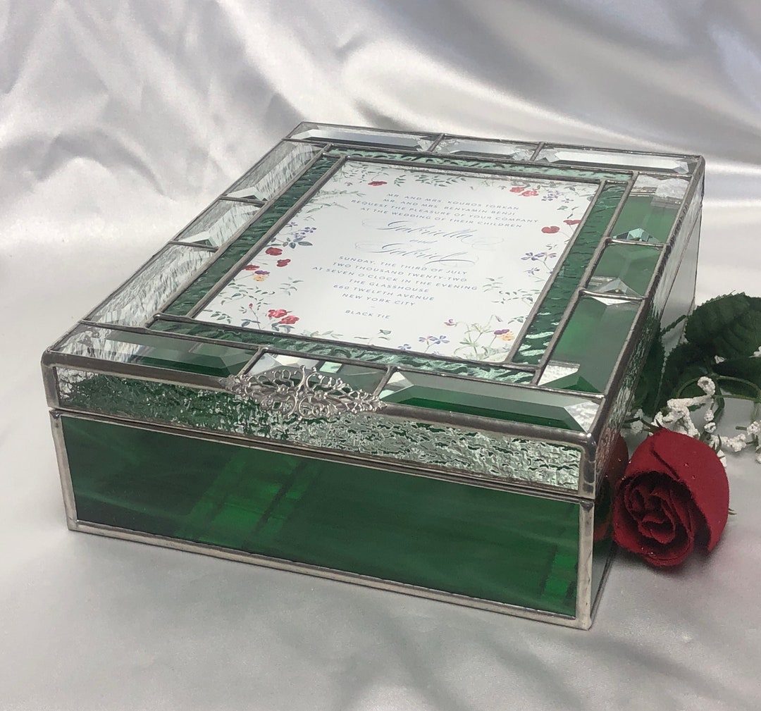 Extra Deep Invitation Box 5X7 Invitation W/ 1/2 Border Around. Extra ...