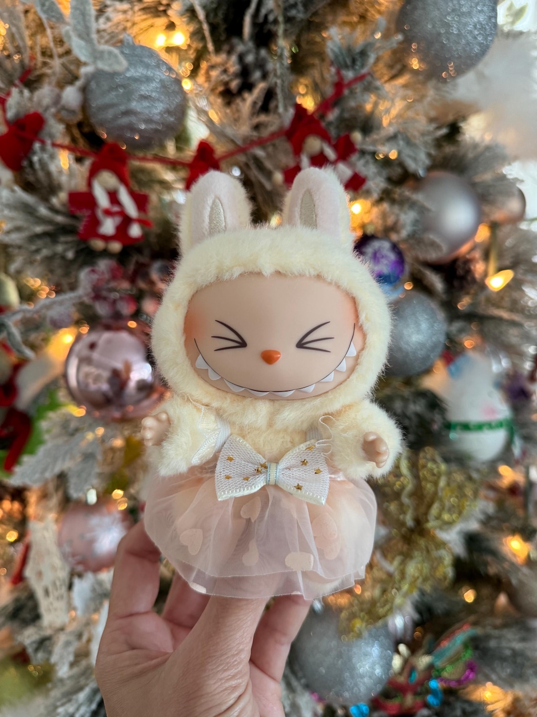 Labubu Doll Outfits / Tutu Skirt Peach - Etsy