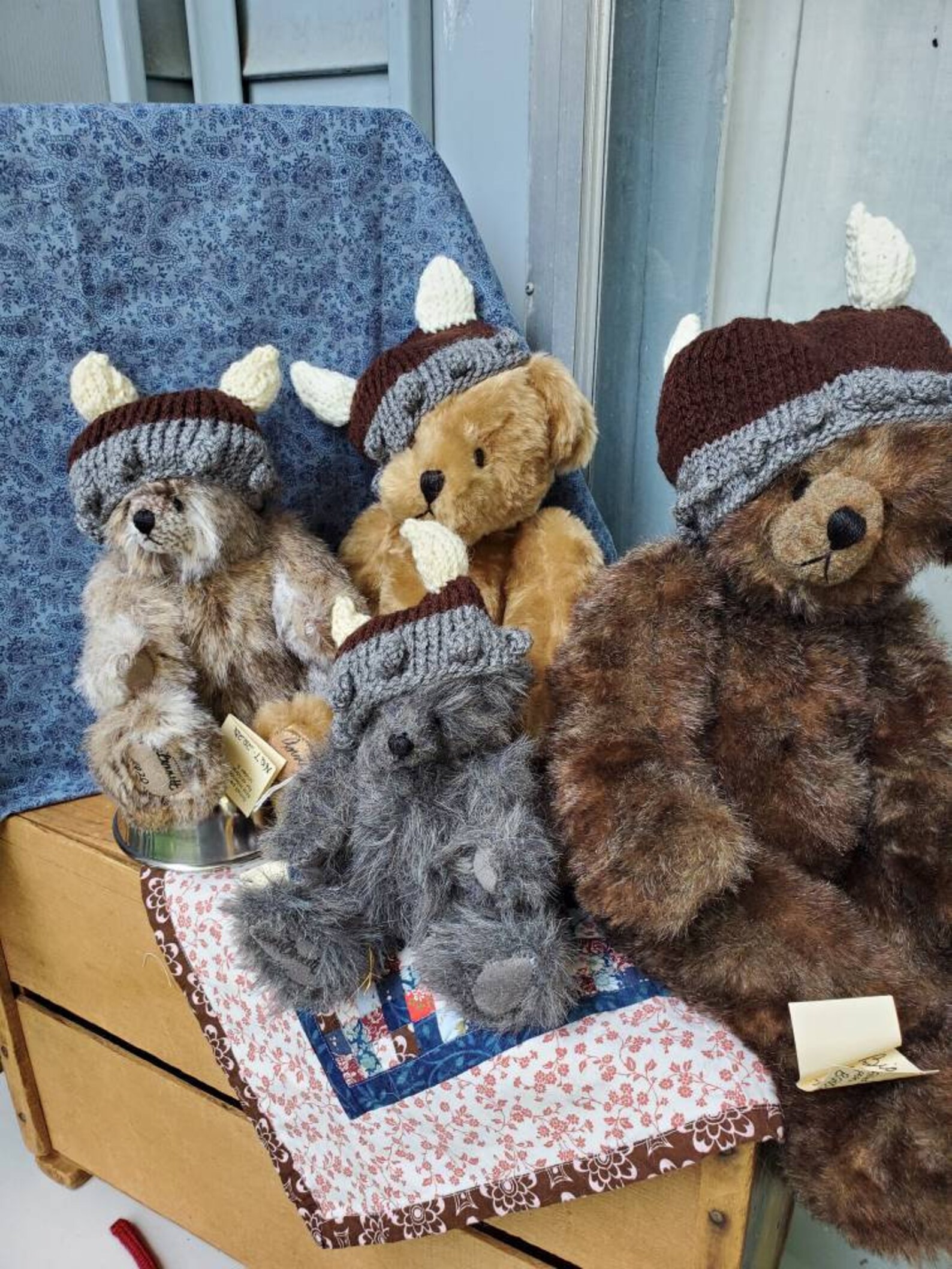 Viking Hats for Teddy Bears and Dolls , Bear Clothes - Etsy Australia