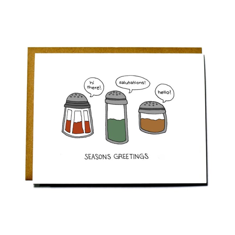 Funny Christmas Card - Etsy
