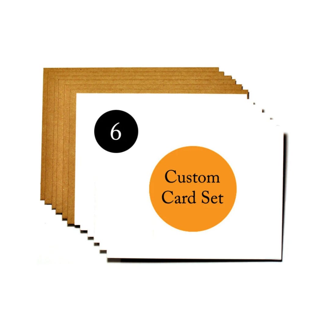 Set of 6 Cards - Save 15%, Buy 5 Get One Free - Etsy