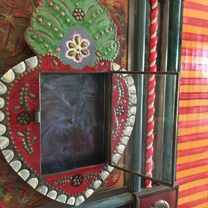 By Heart - Framed Painted Mexican Nicho - Etsy