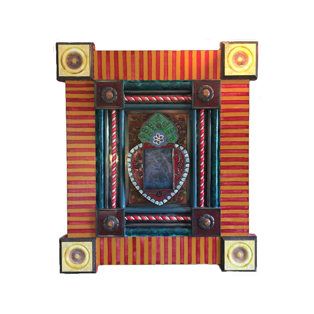 By Heart - Framed Painted Mexican Nicho - Etsy