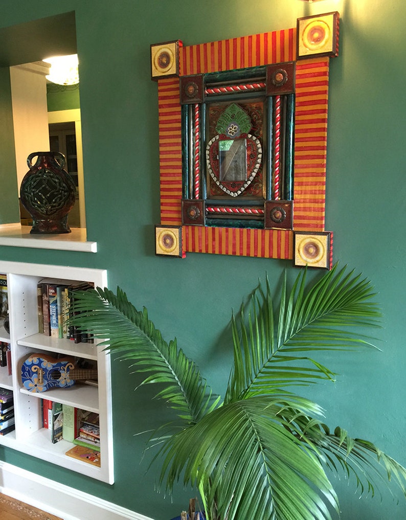 By Heart - Framed Painted Mexican Nicho - Etsy