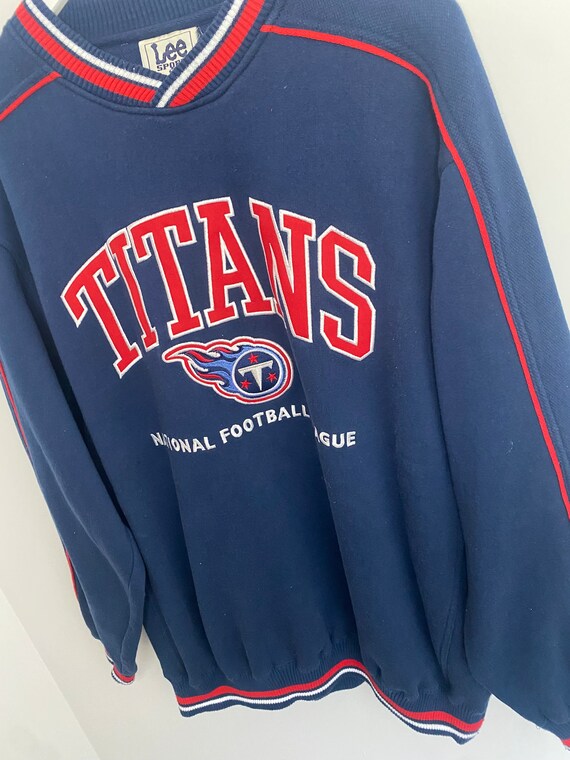 Rare Vintage 90’s Lee Sport Tennesee Titans NFL Crewn… - Gem
