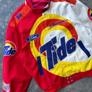 Vintage 90s Very Rare Jeff Hamilton Collection Tide Racing NASCAR ...