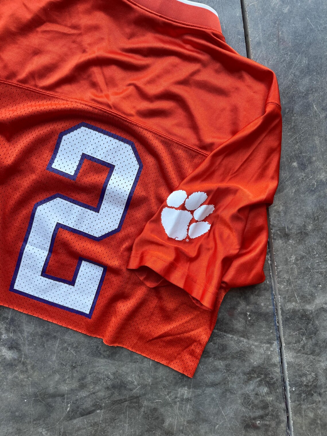 Vintage 00’s Clemson Tigers University Football Custom Crop Style ...