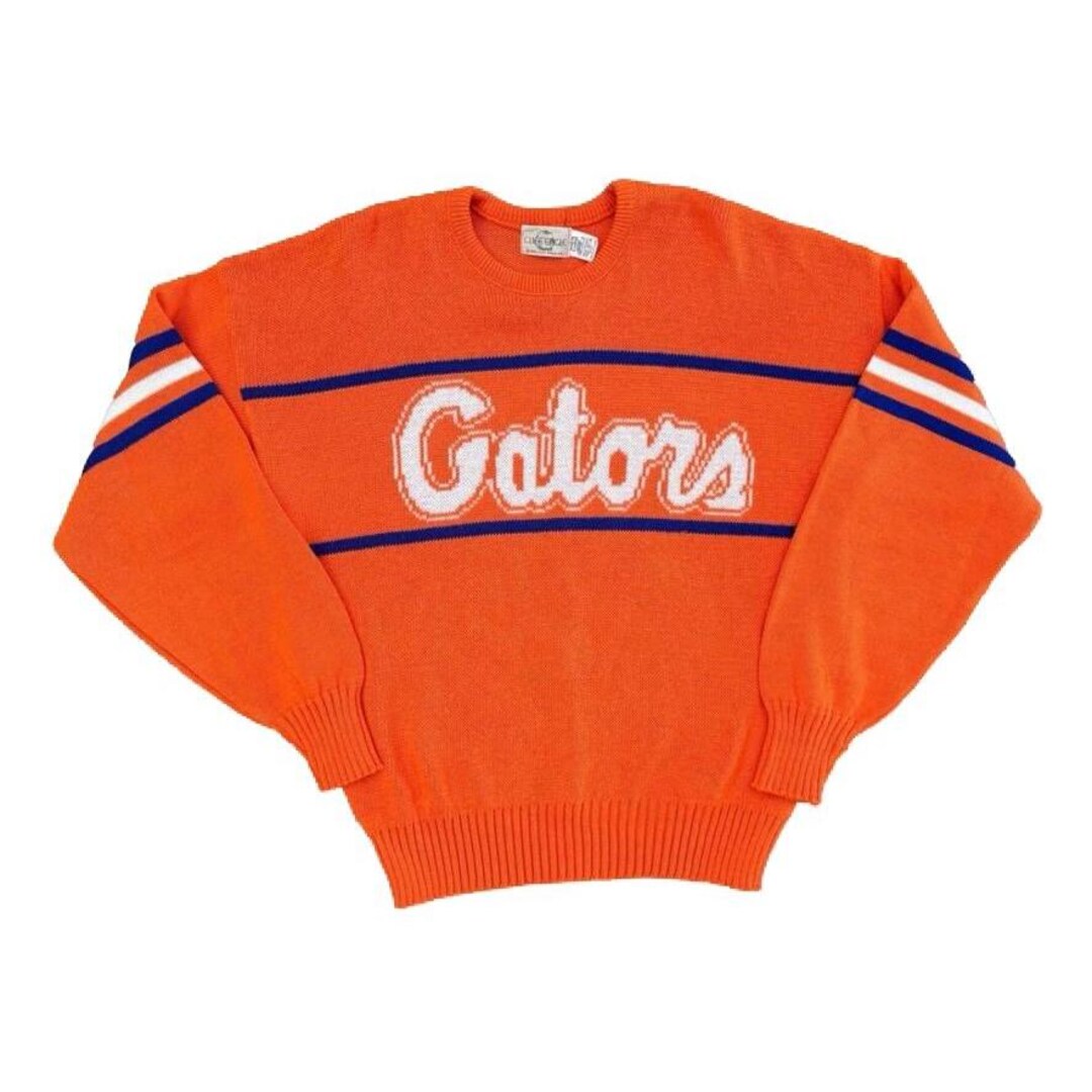 Vintage 80’s NFL Very Rare Florida Gators Cliff Engle Crewneck Sweater ...