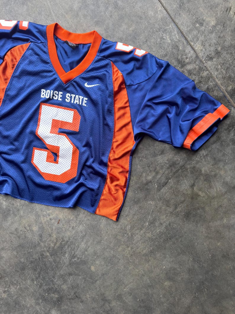 Vintage 00’s Nike NCAA Boise State Broncos College Football Custom Crop ...