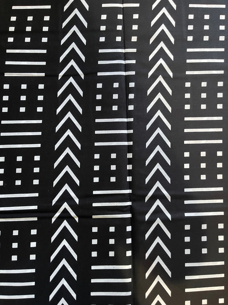 Mud Print Design Authentic African Print 100% Cotton Fabric - Etsy