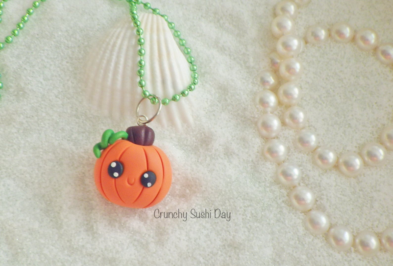 Kawaii Halloween Pumpkin Pumpkin Polymer Clay Charm Polymer - Etsy