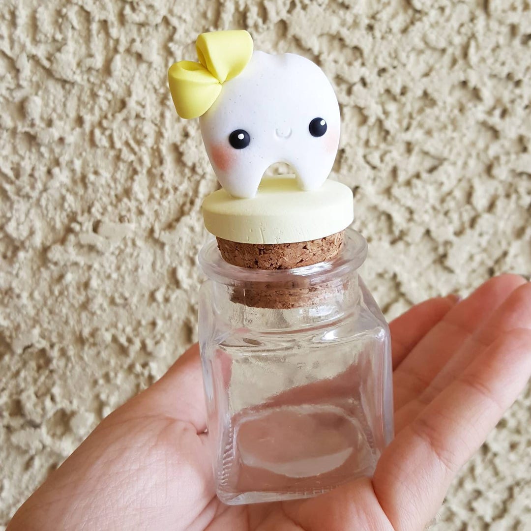 Customizable Girl Bow Tooth Fairy Box, Tooth Fairy Jar, Tooth Fairy ...