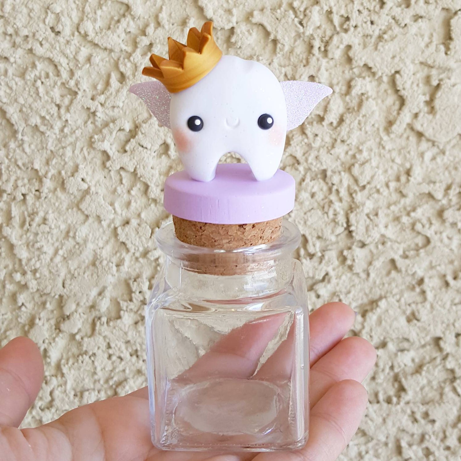 Purple Crown Tooth Fairy Box Tooth Fairy Jar Tooth Fairy - Etsy