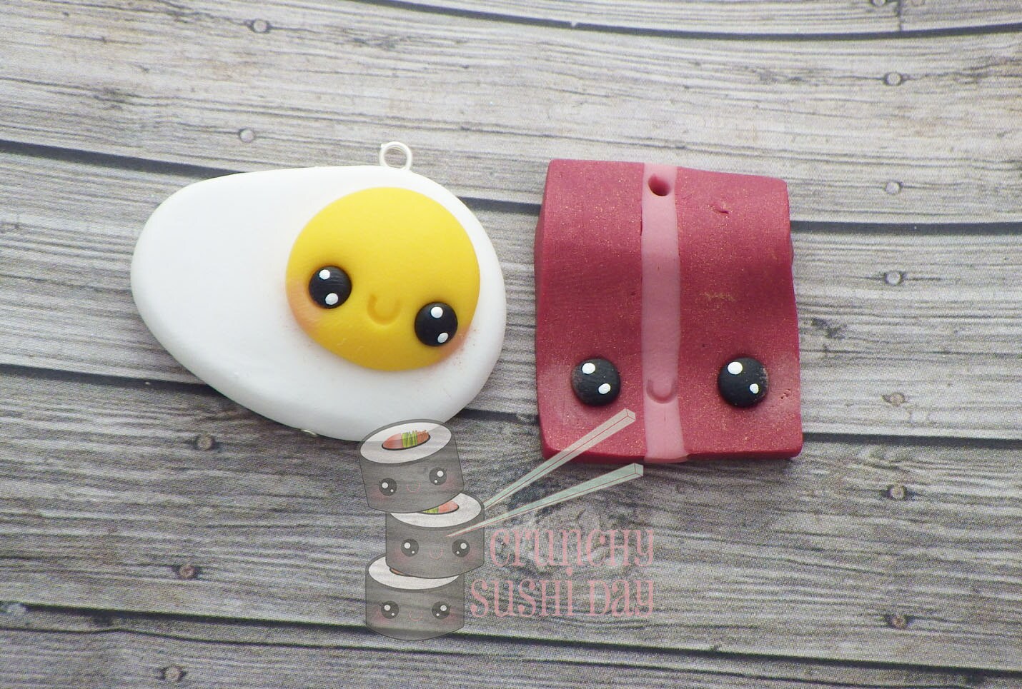 BFF Necklace Charms Bacon and Eggs Charms Bacon Eggs - Etsy