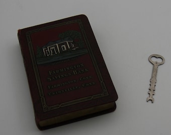 Antique Book Bank | Etsy