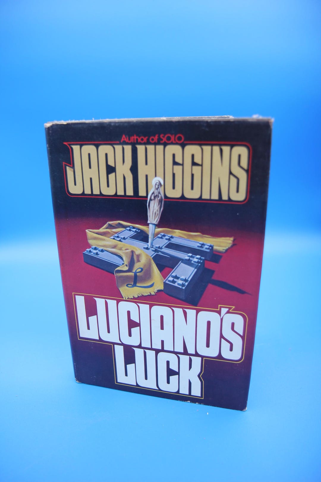 Vintage Book Luciano's Luck by Jack Higgins HC BCE DJ (1981) - Etsy