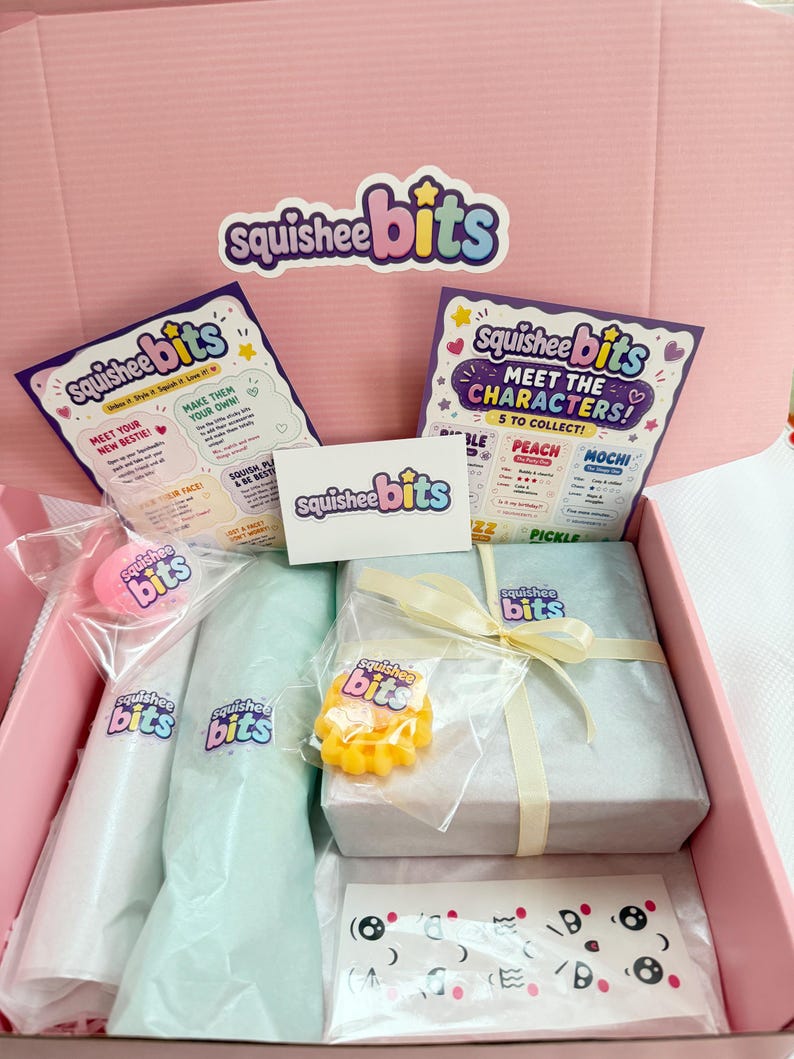 Squishy Toy Gift for Kids | Squisheebits Bestie Box | Customisable ...