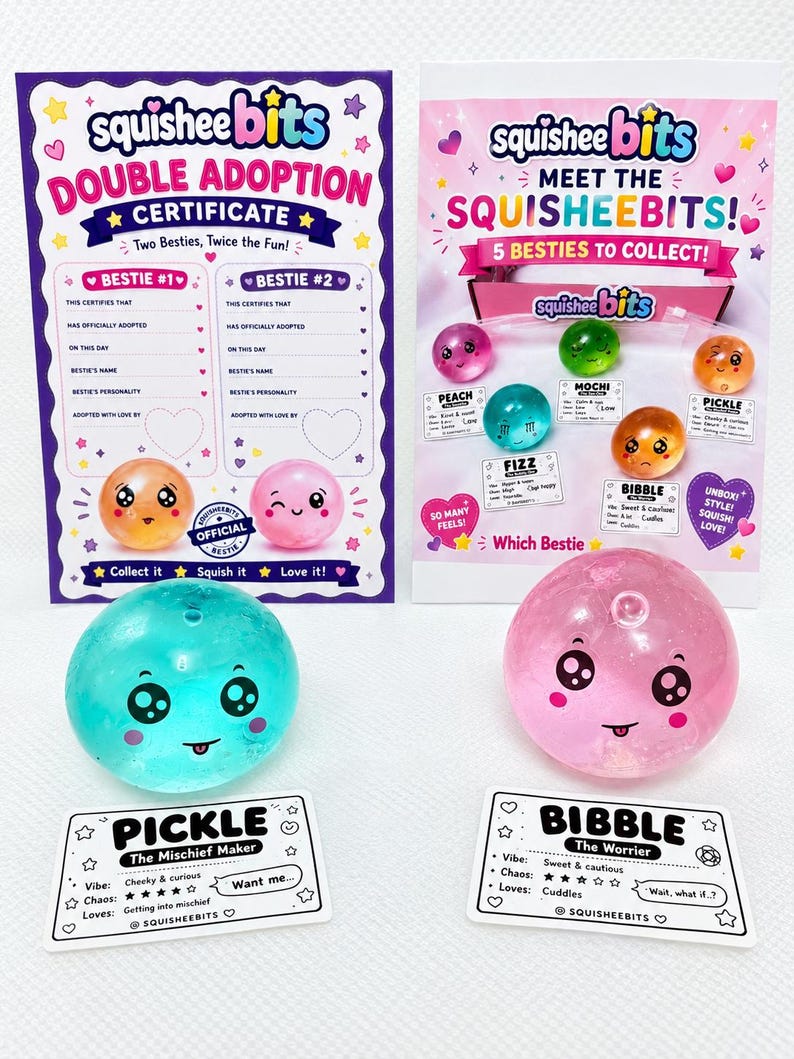 Squishy Toy Gift for Kids | Squisheebits Bestie Box | Customisable ...