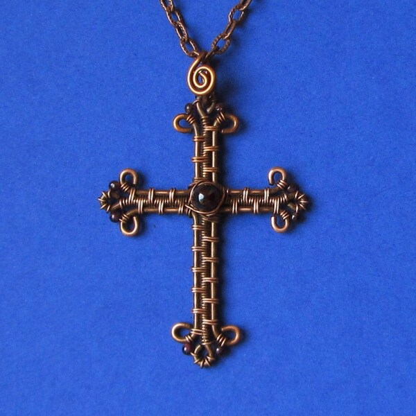 Wire Wrapped Cross - Etsy