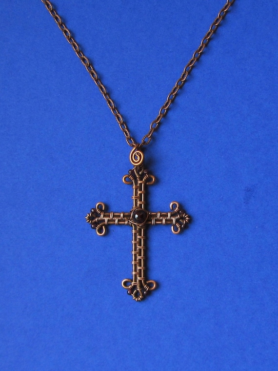 Wire Wrapped Cross