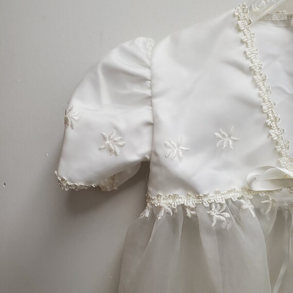 Vintage Girls Sheer Off-White Dress Jacket- Baptism- … - Gem