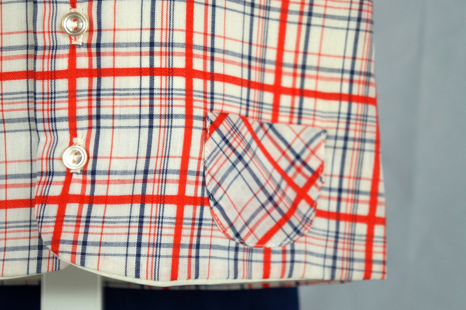 Vintage Boys C.I. Castro 3 Piece Outfit With Plaid Vest White - Etsy