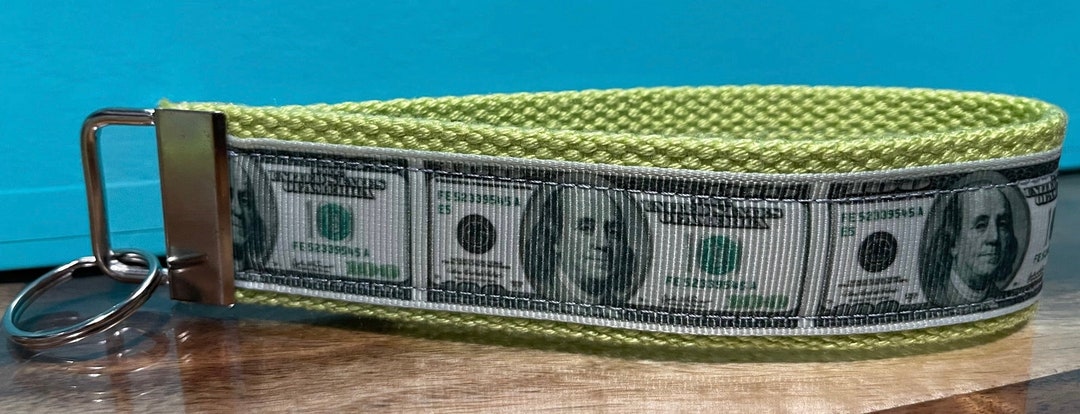 Keyfob Keychain 100 Dollar Bill Ben Franklin - Etsy