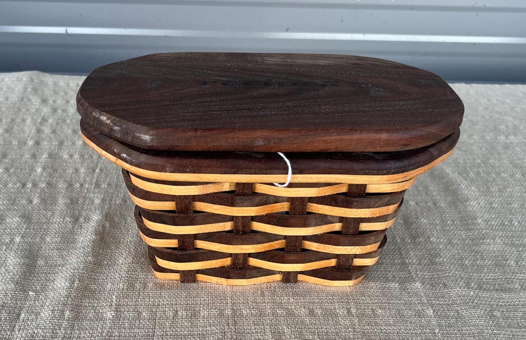 4x6 Recipe Card Box,wood Heirloom Recipe Basket, Recipe Organization ...
