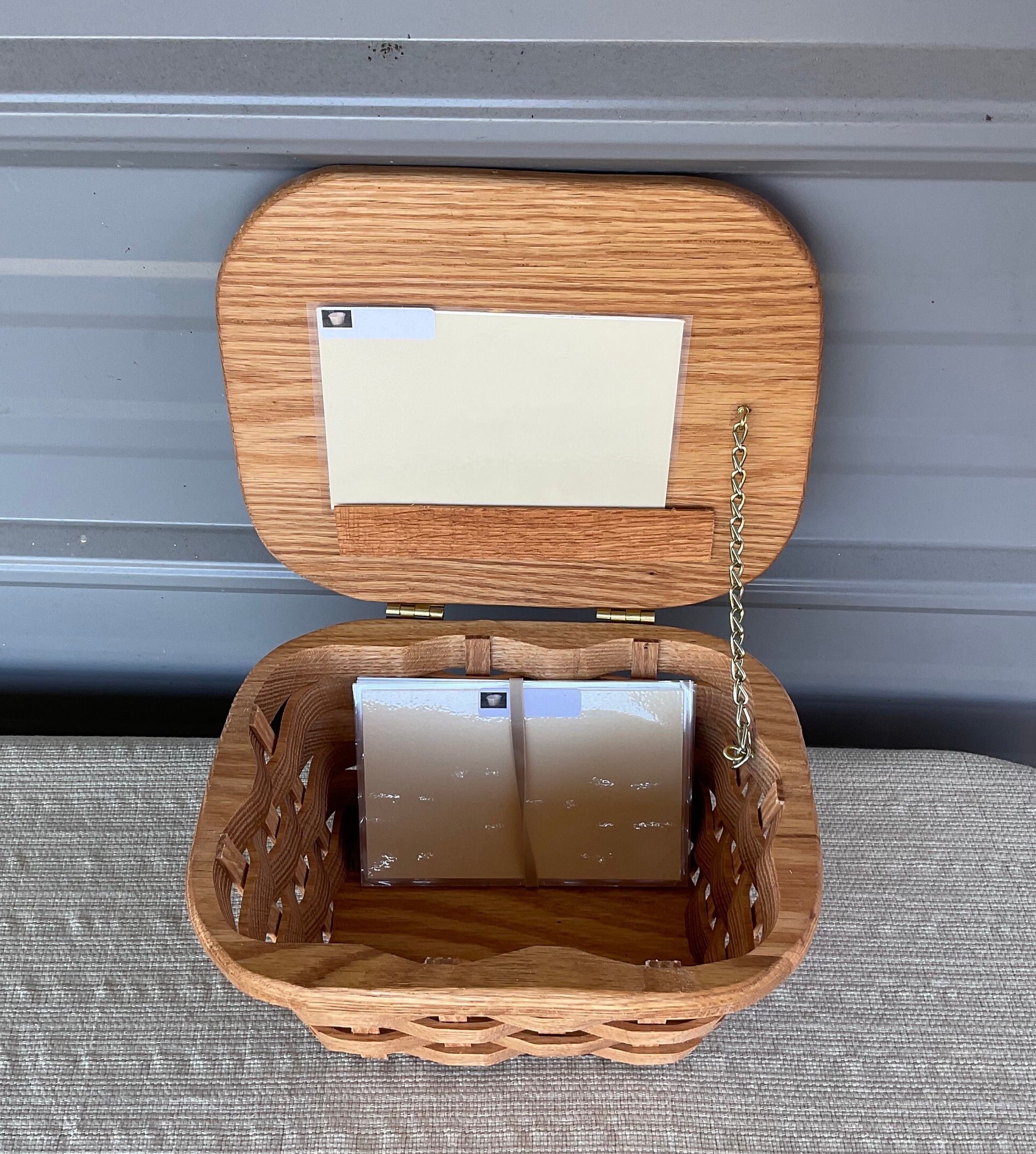 Rustic Wood Recipe Card Box for 4x6 Recipesrecipe - Etsy