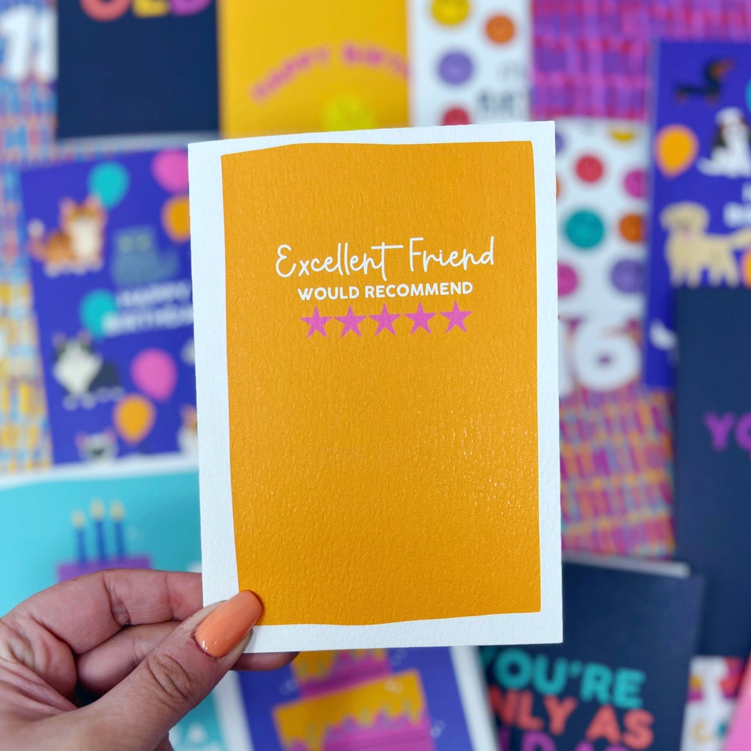 Colourful Friendship 'excellent Friend, Would Recommend' Best Friend ...