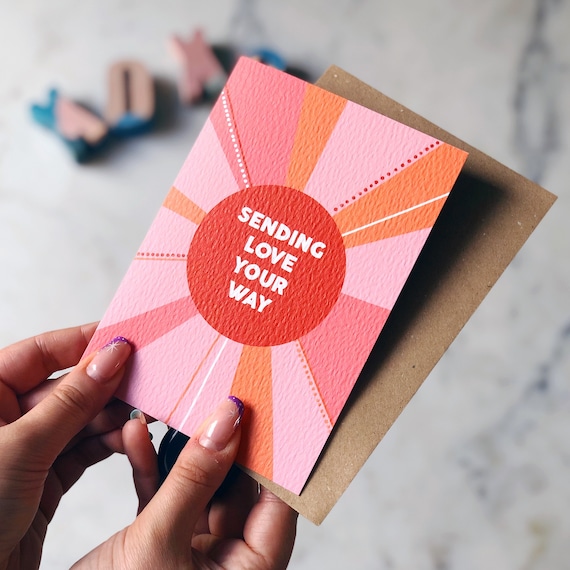 Miss You Card Empathy Card Thinking of You Sympathy | Etsy