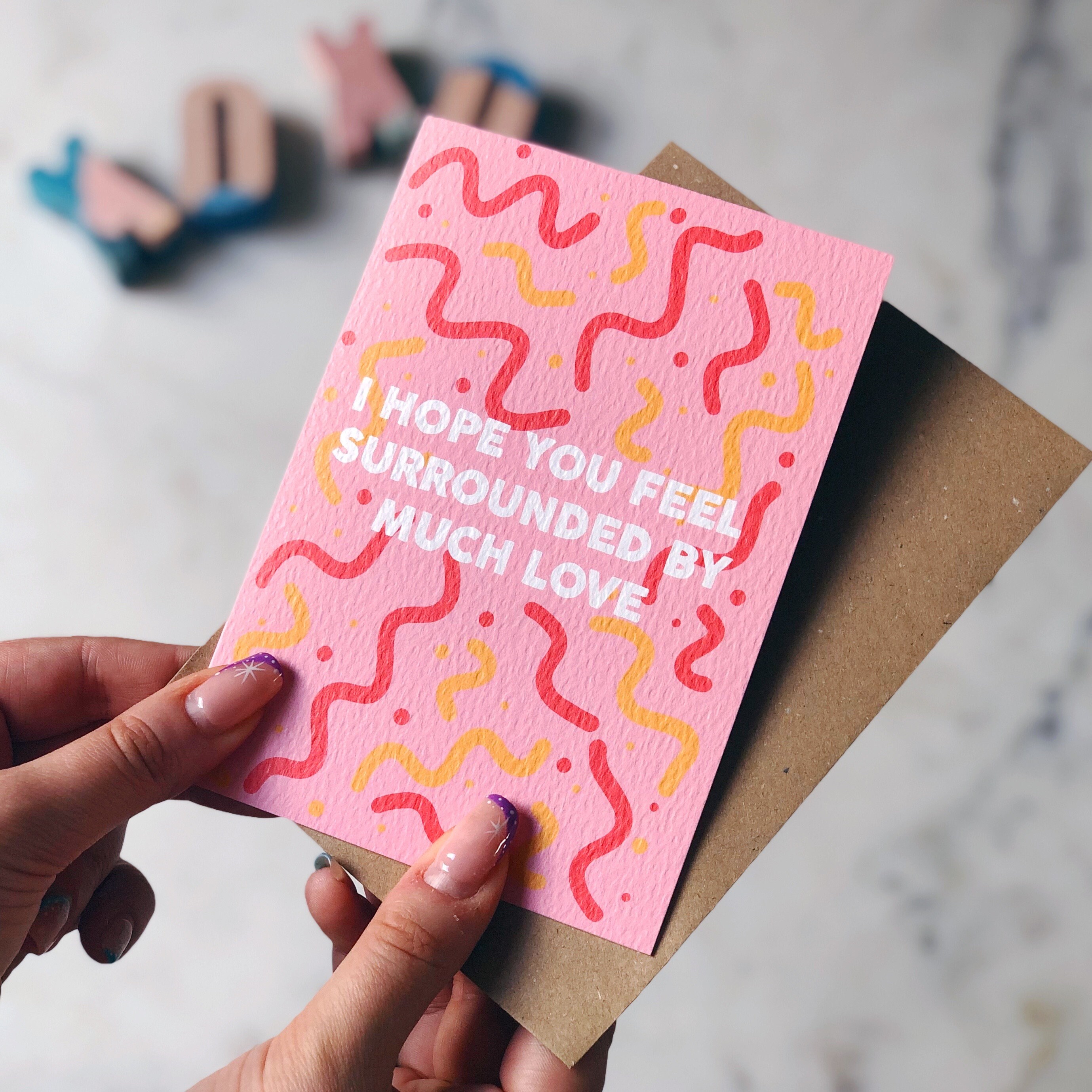 Miss You Card Empathy Card Thinking of You Cancer | Etsy