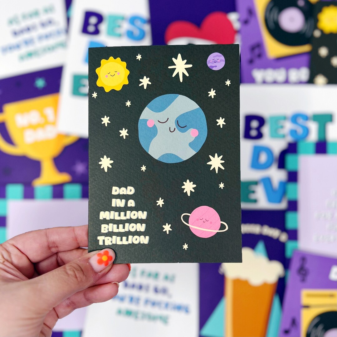 Father's Day Card, Dad Card, Dad Birthday Card, Thanks Dad Card 'dad in ...
