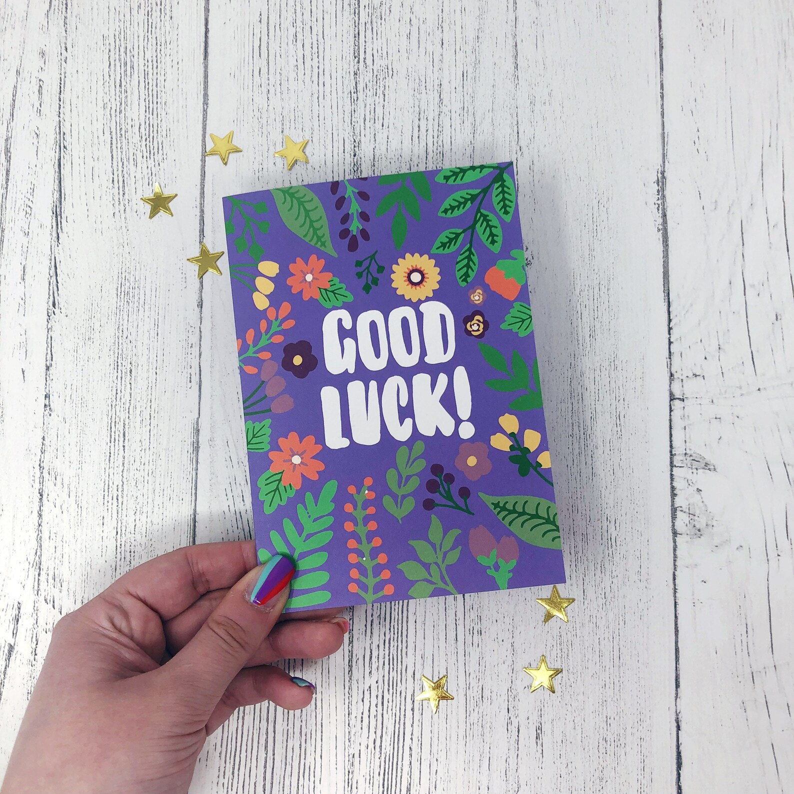 Good Luck Card - Etsy UK