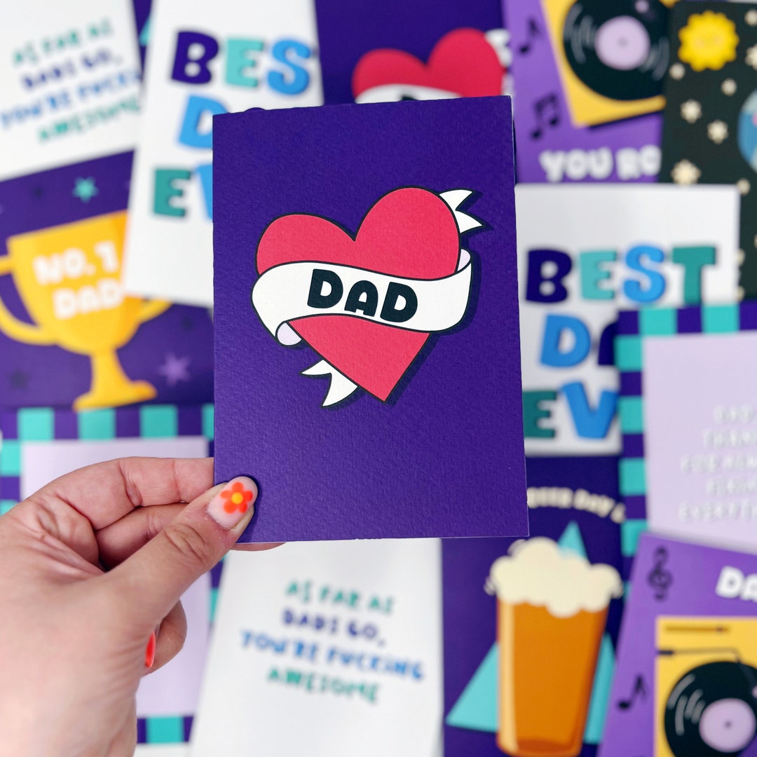 Father's Day Card, Dad Card, Dad Birthday Card, Thanks Dad Card 'dad ...