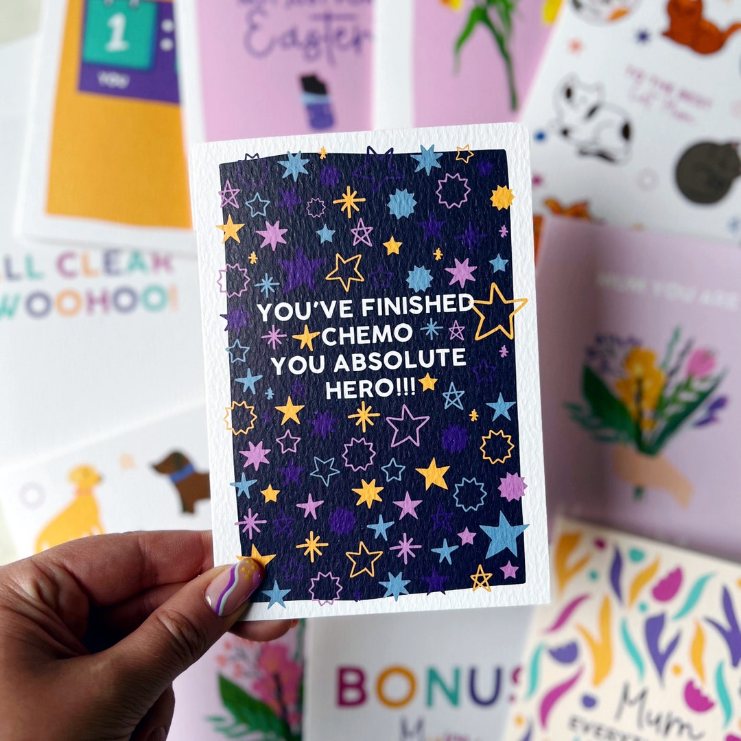Cancer Card, Chemotherapy Card, Love Card, Health Card 'you Finished ...