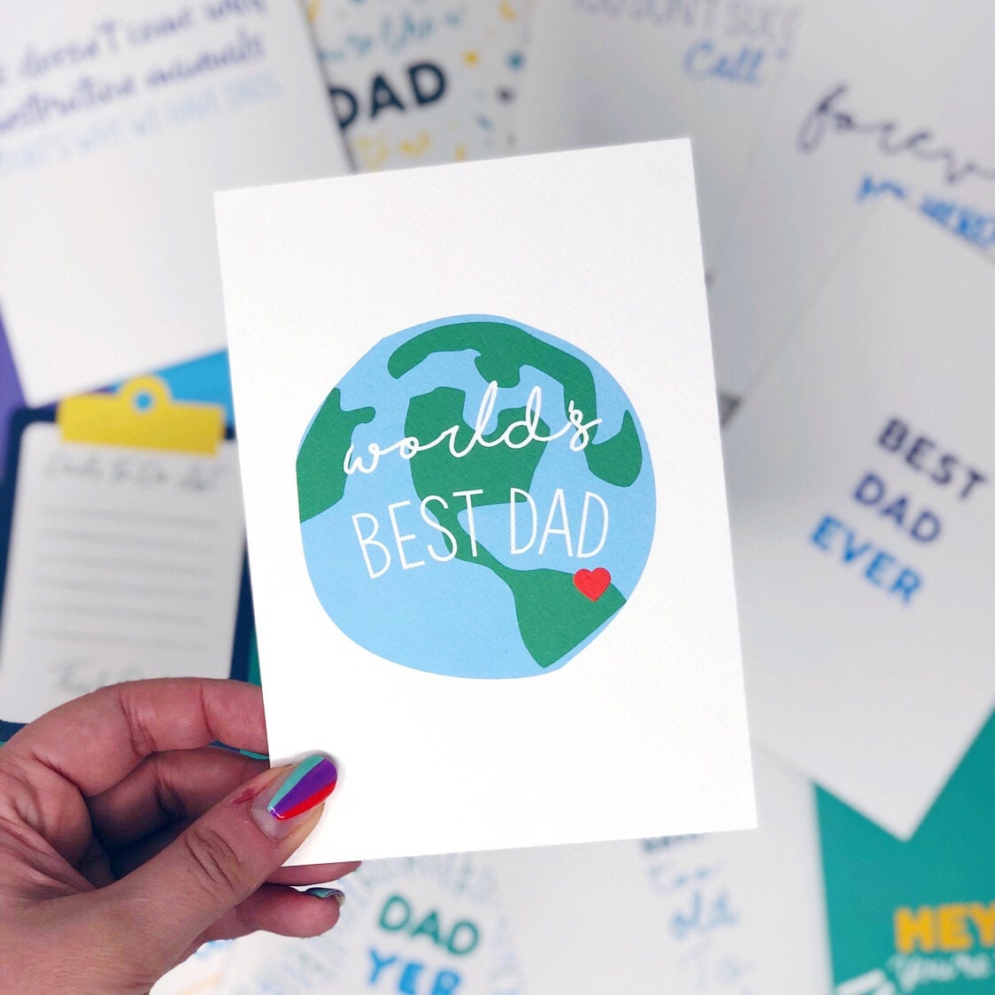 Father's Day Card Dad Birthday Card Thanks Dad Card - Etsy