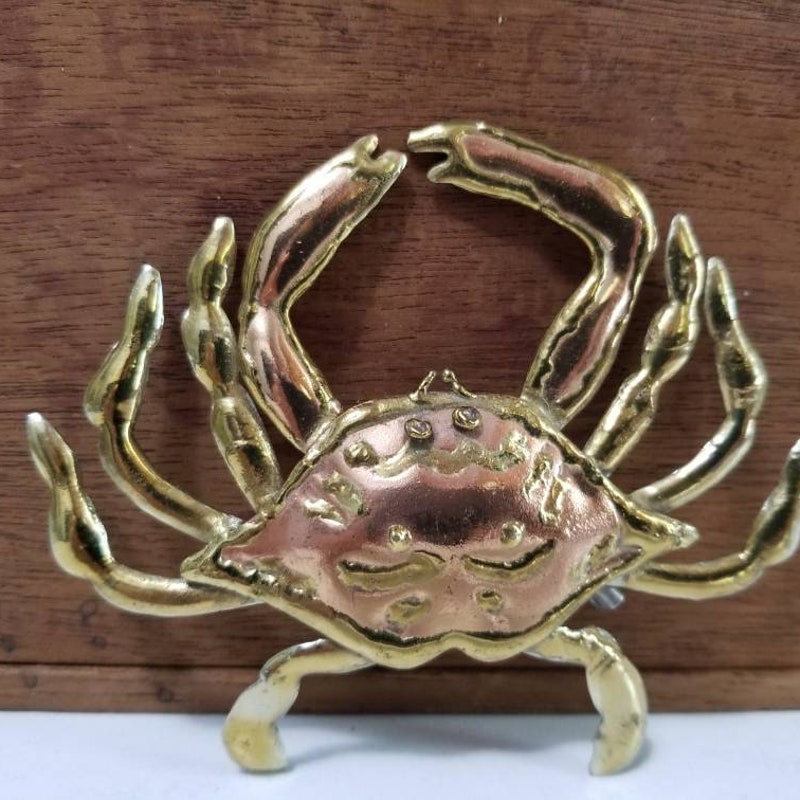 Crab Pin - Etsy