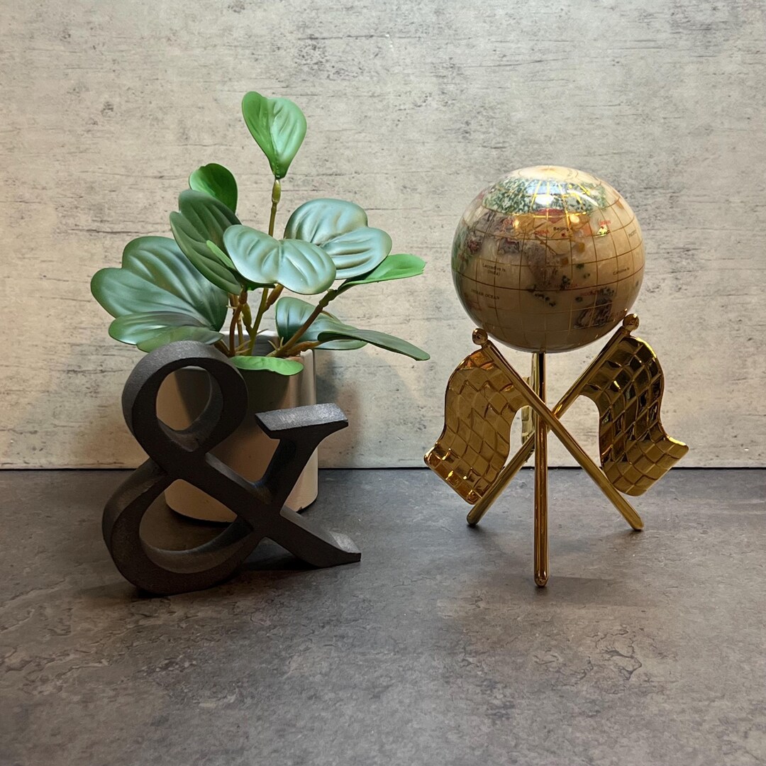 Checkered Flag Sphere / Orb Stand - Etsy