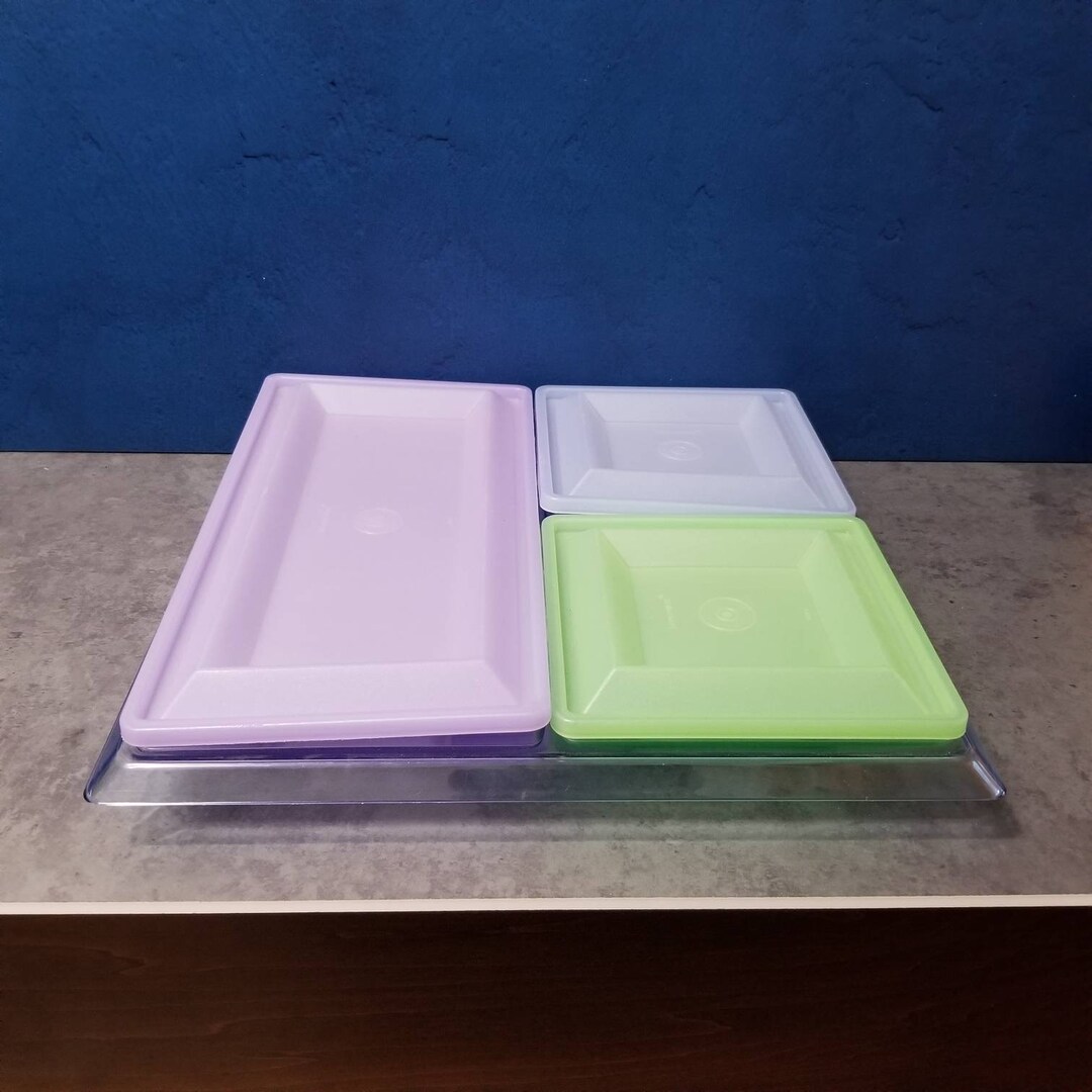 Tupperware Get Together Tray & Three Containers - Etsy