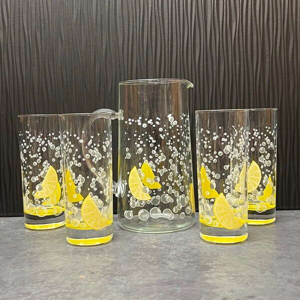 Lemonade Glasses - Etsy