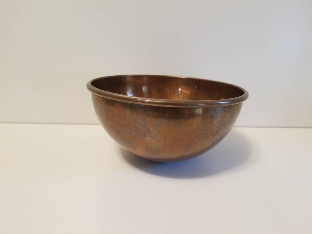 Round Douro B&M Copper Mixing Bowl - Etsy