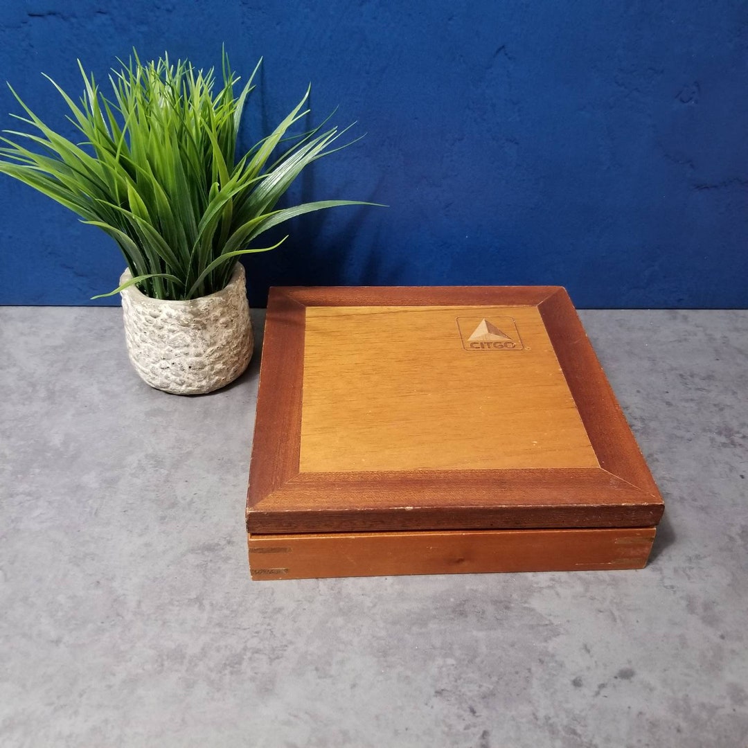 Wooden Citgo Logo Cigar Box - Etsy