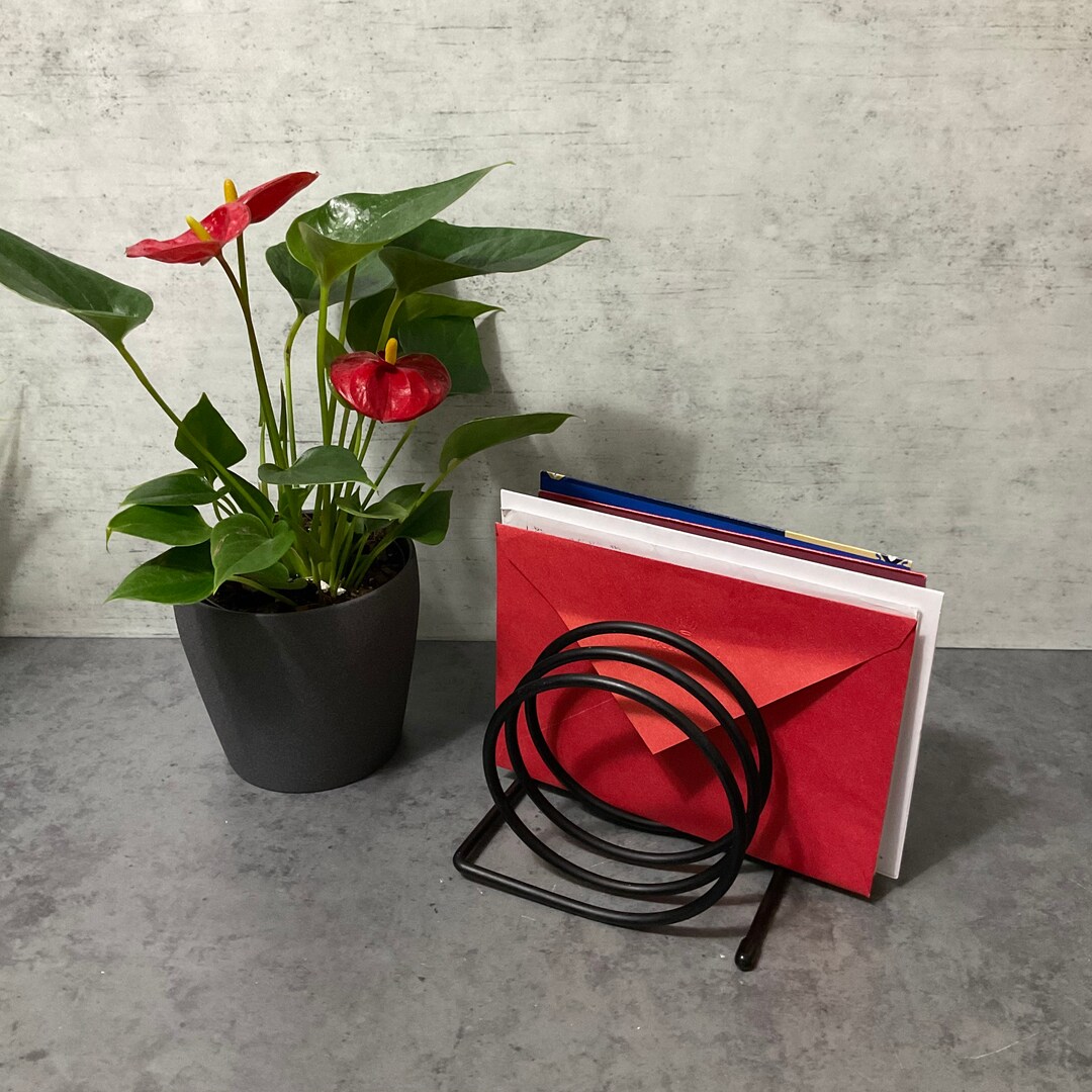 Large Black Spiral File Folder Organizer - Etsy