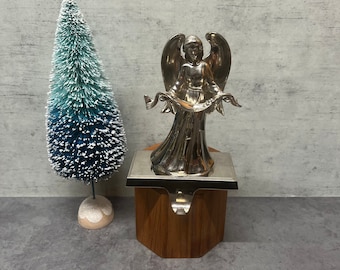 Brass Angel Stocking Holder - Etsy
