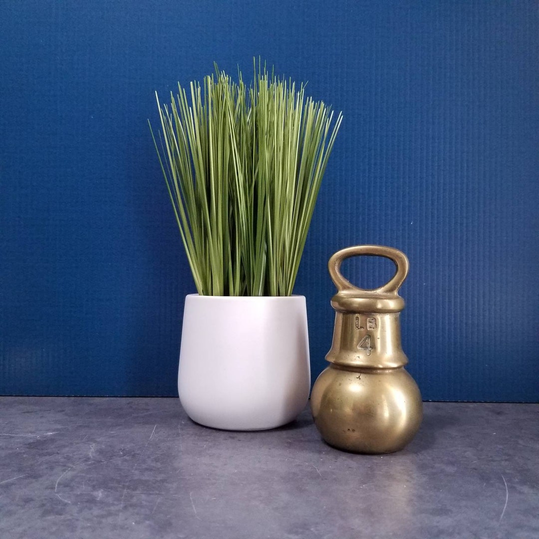 Four Pound Brass Bell Weight - Etsy