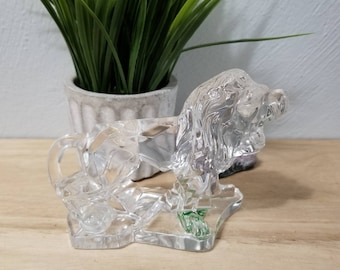 Lion in Crystal - Etsy