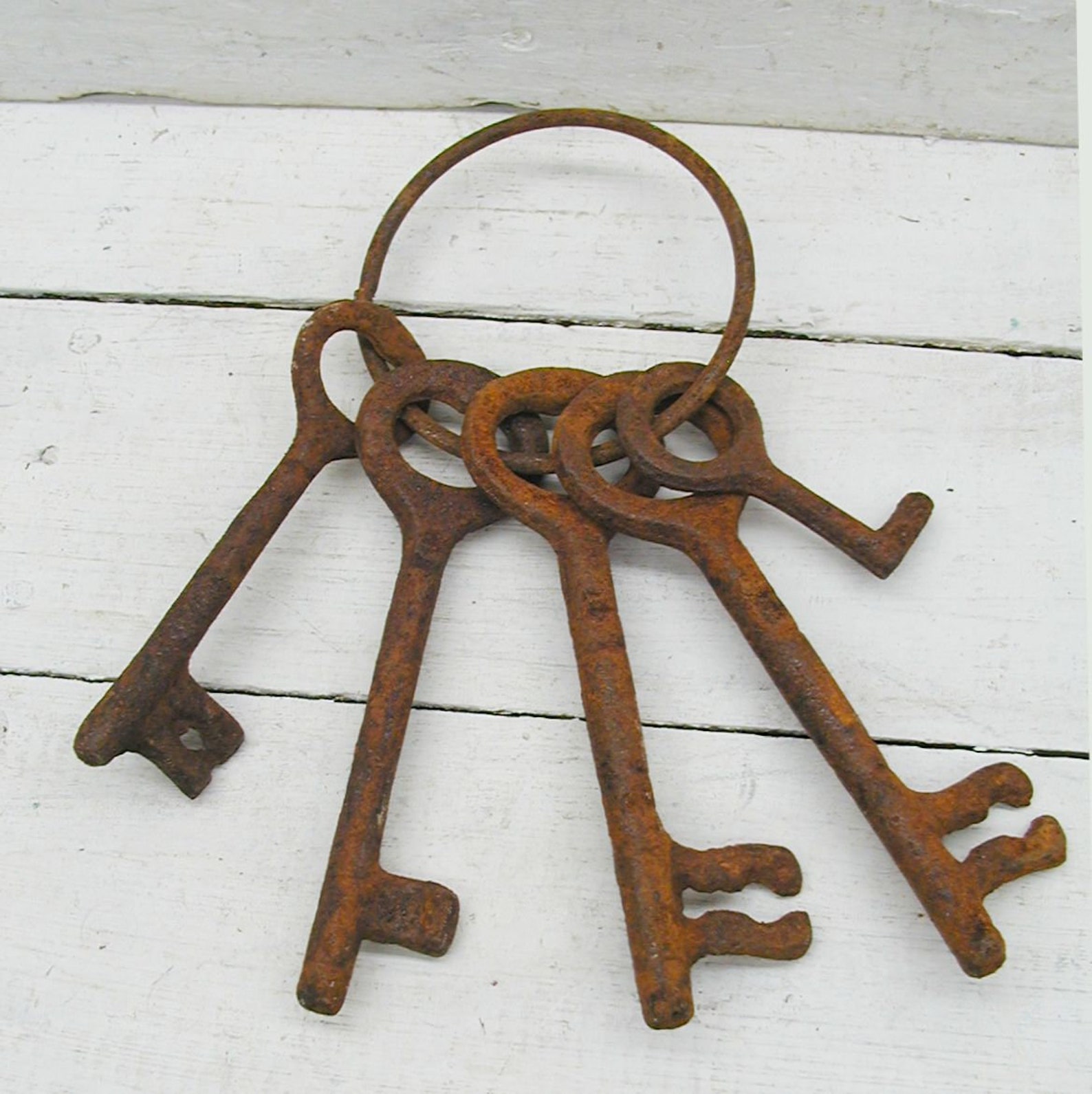 Prop Keys Jailhouse Keys Large Keys Rustic Jail Keys - Etsy